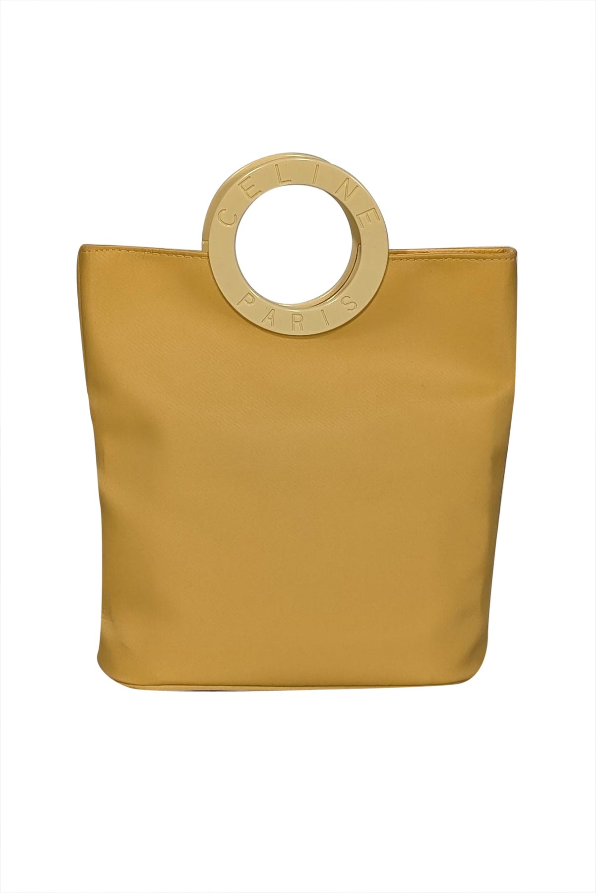 Celine - Yellow "O" Ring Handle Mini Bag | Current Boutique