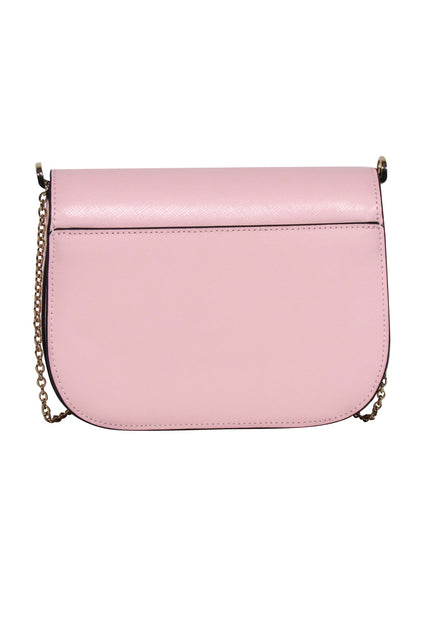 Kate Spade - Blush Pink Saffiano Leather Crossbody | Current Boutique