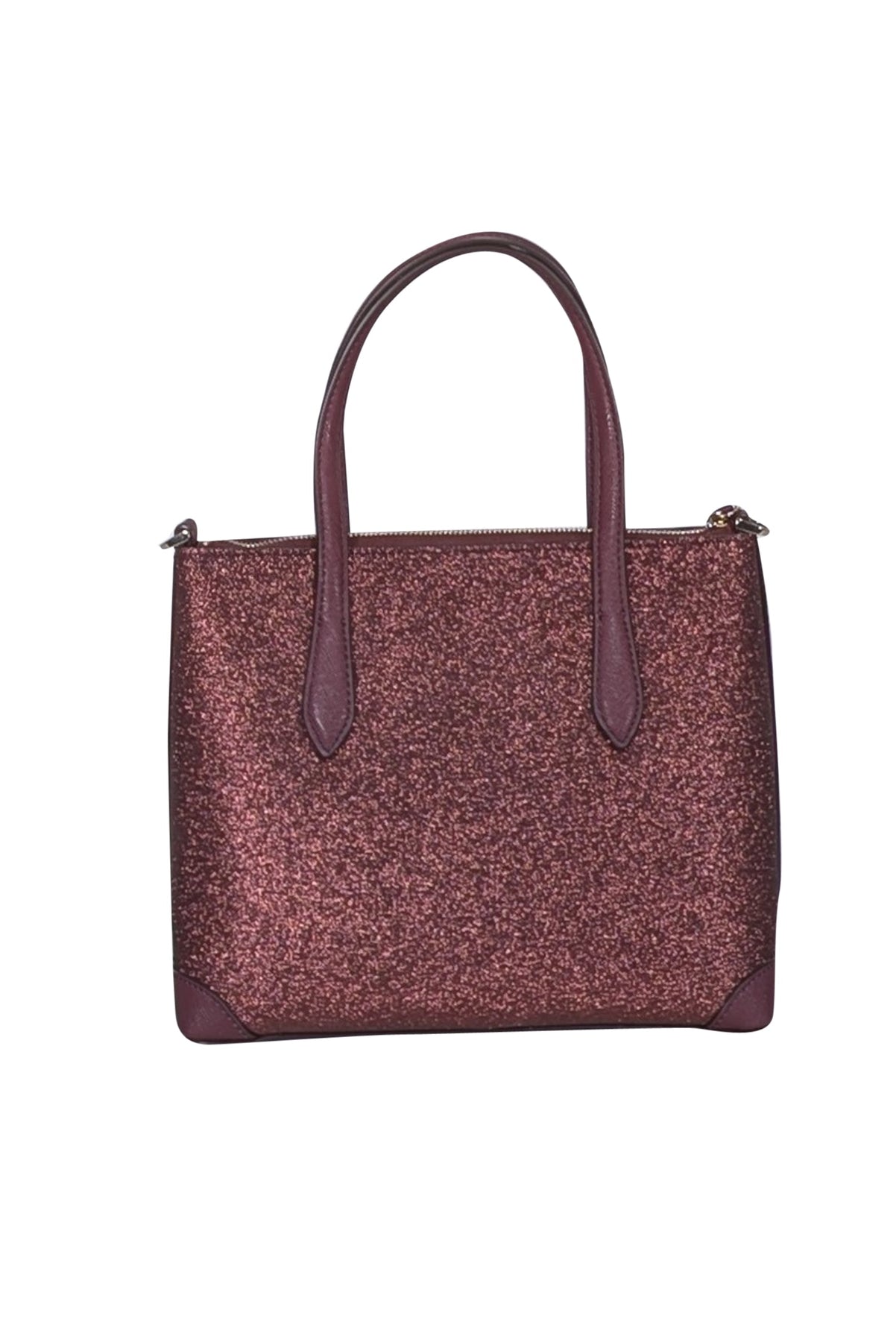 Kate Spade - Maroon Glitter Satchel