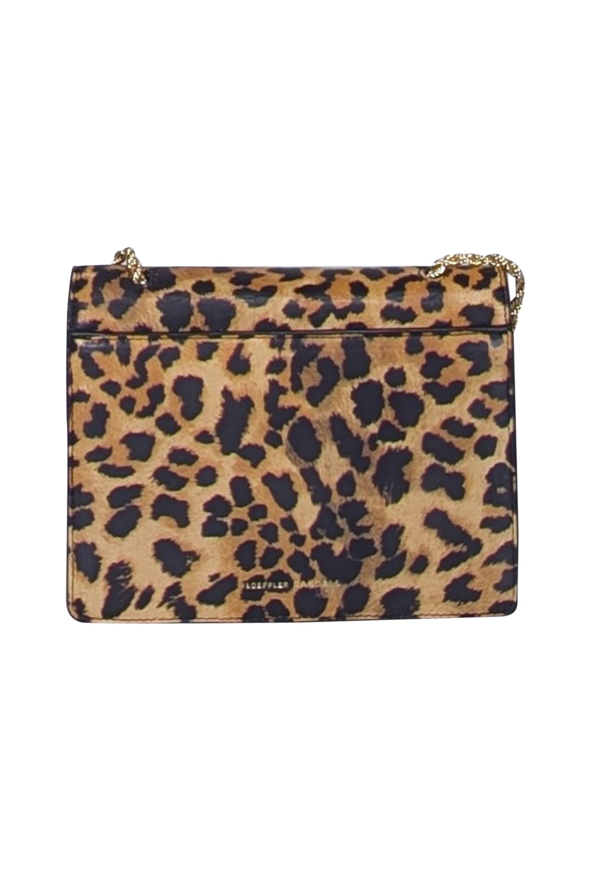 Loeffler Randall - Tan & Black Leopard Print Crossbody Bag