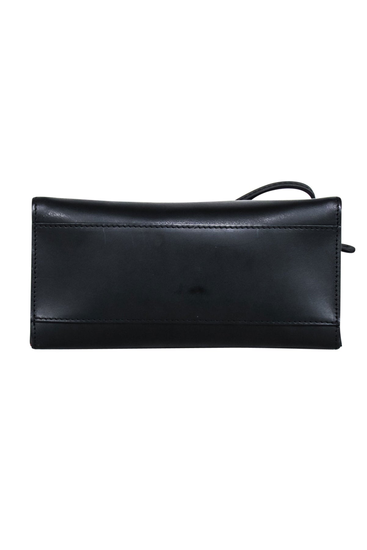 Mansur Gavriel - Black Italian Vegetable Tanned Leather "Mini Mini Sun ...